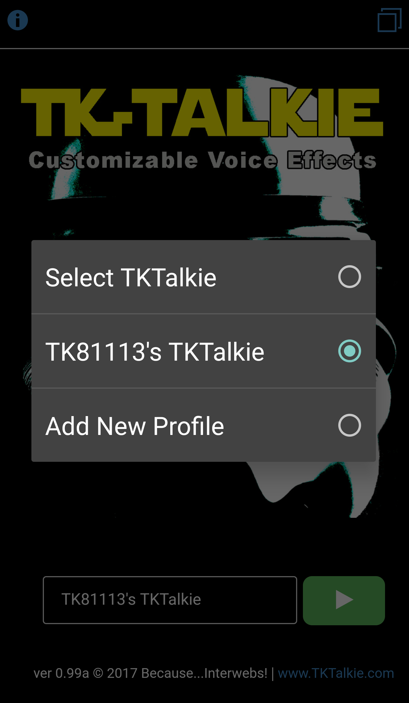 TK-Talkie