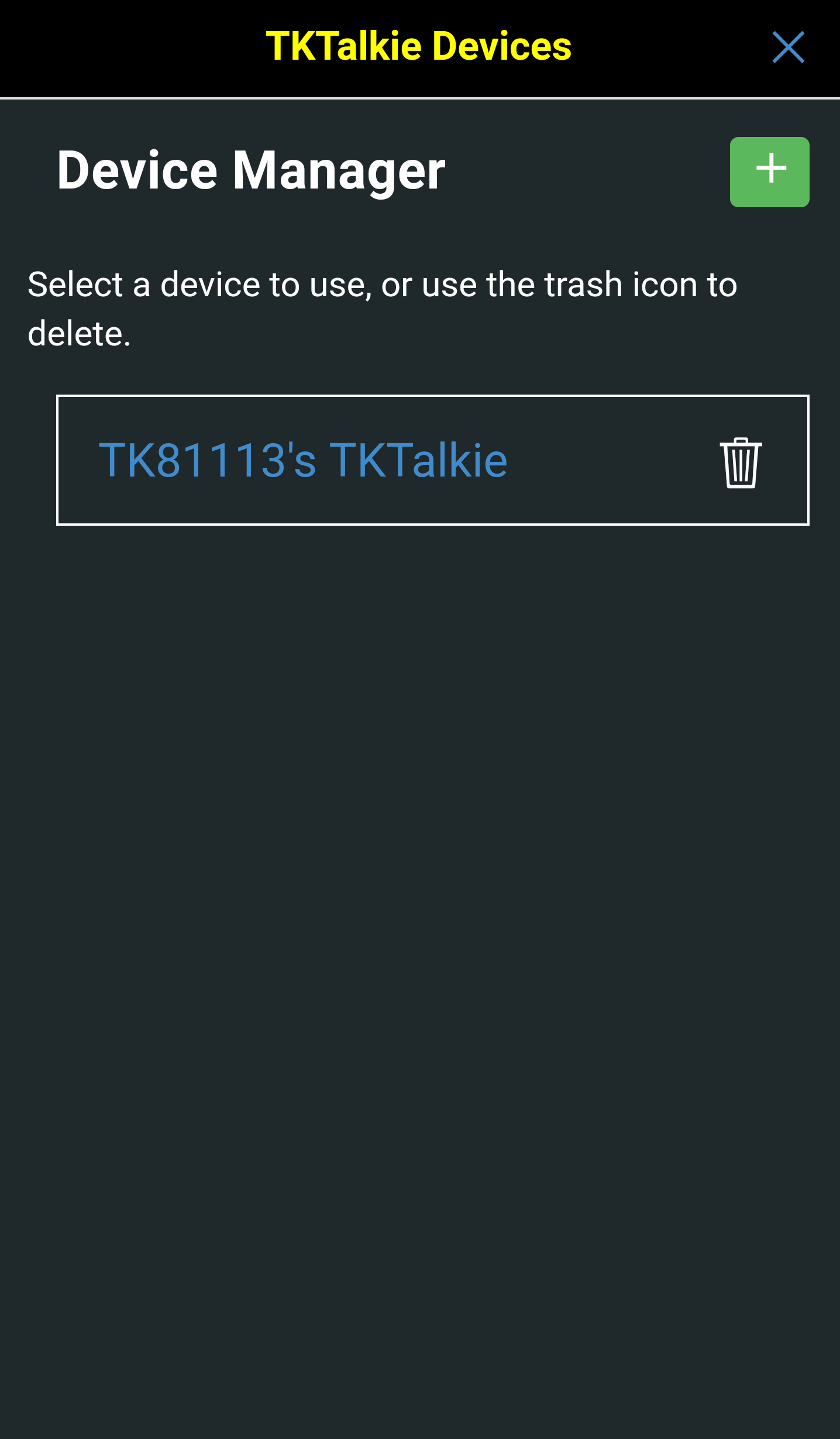 TK-Talkie